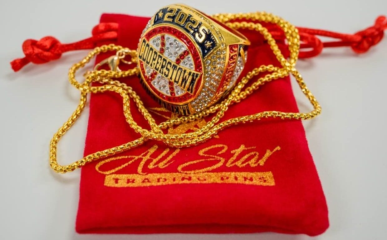 Cooperstown 2025 Tournament Rings - All-Star Trading Pins